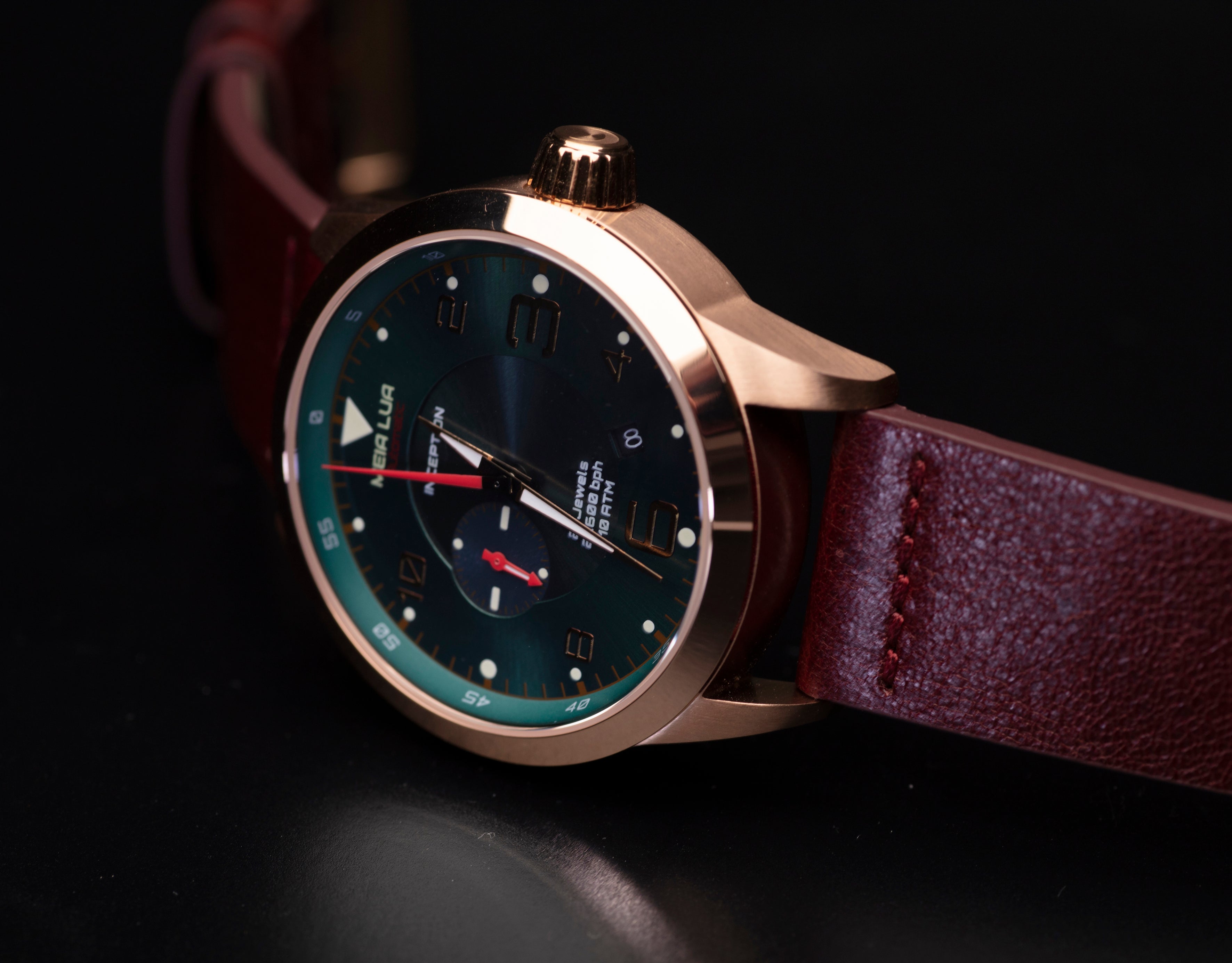 boreal-moonrise---bronze-gold – MEIA LUA Watches