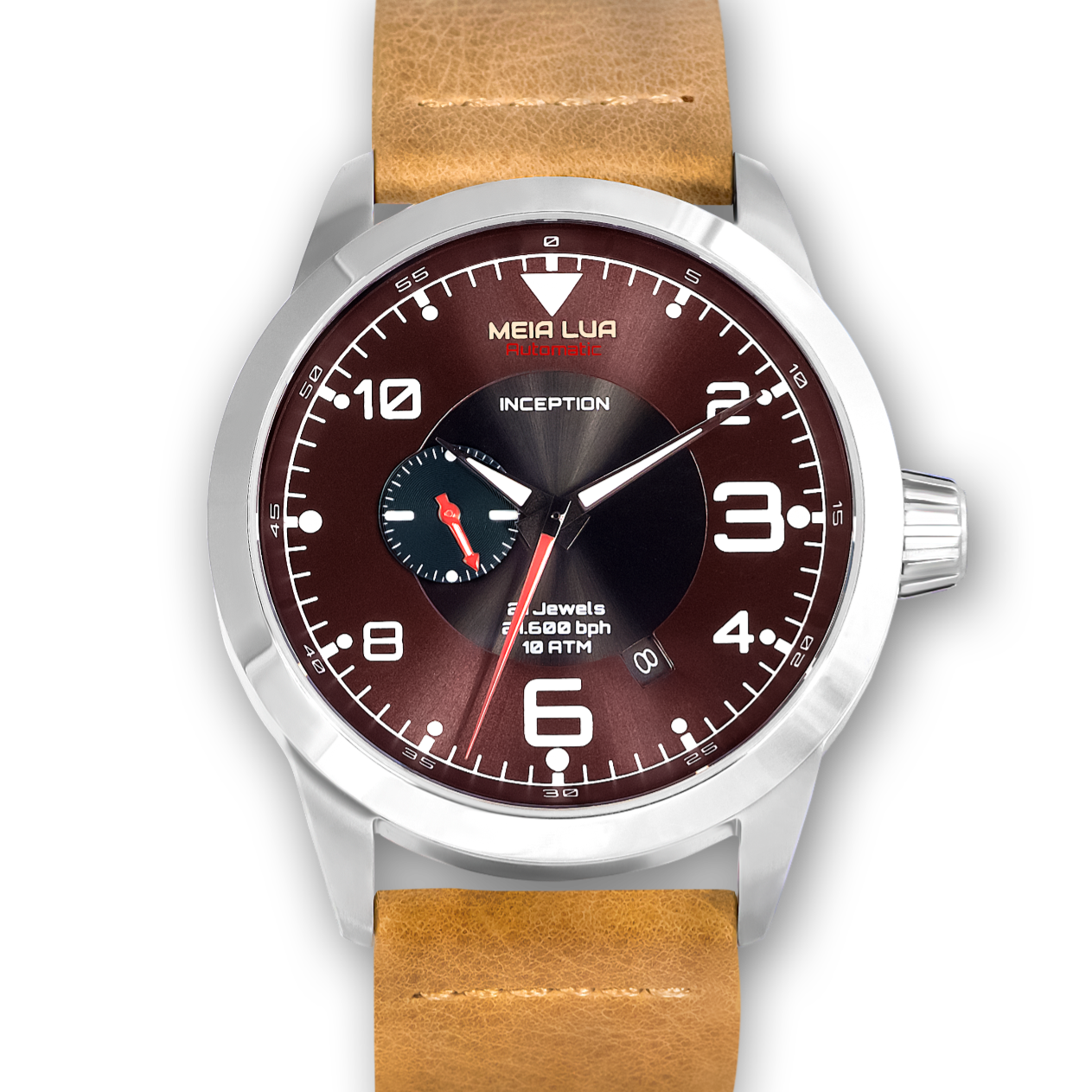 MOONMETAL DUST - BRIGHT SIDE | Desert leather – MEIA LUA Watches